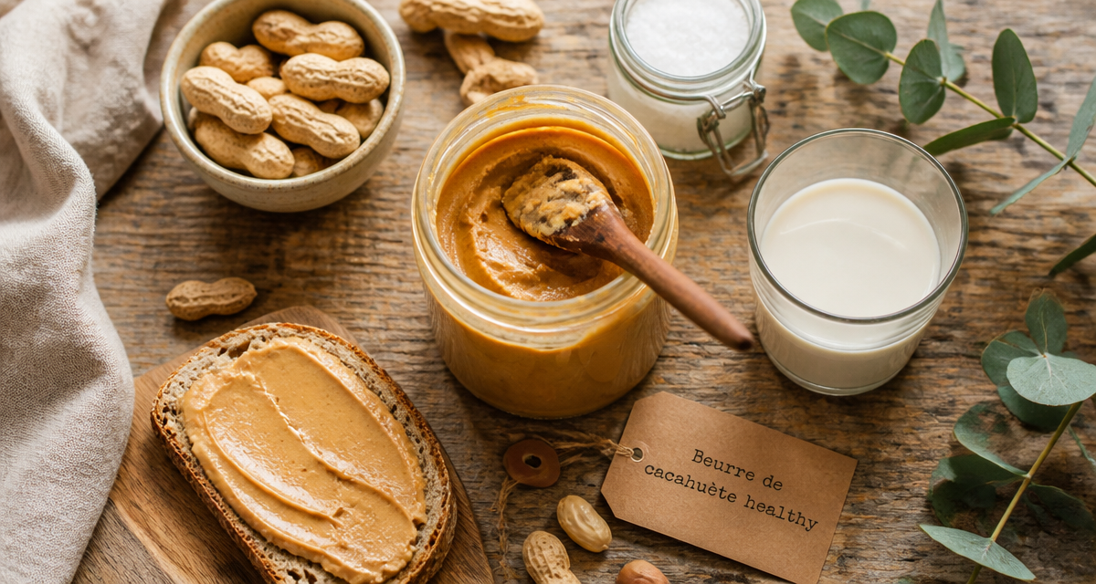 Beurre de cacahuète healthy : choisir le pur 100% arachide